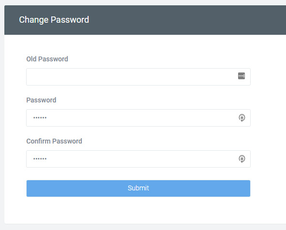 Change Password | One Child
