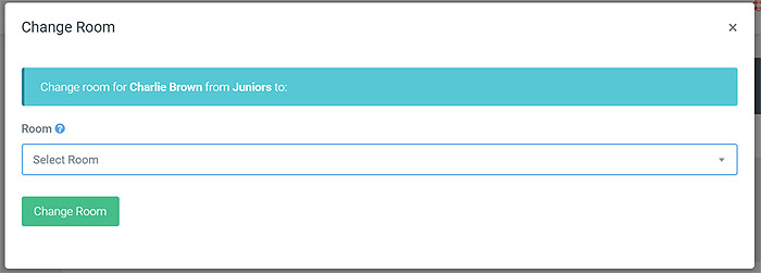 Link, Change or Remove Children from a Room | One Child
