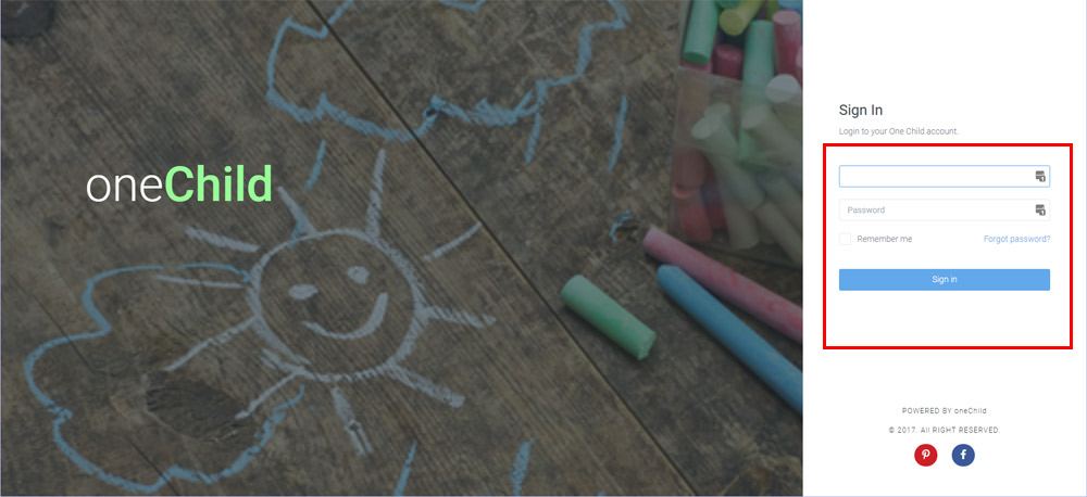 How to login to One Child | One Child